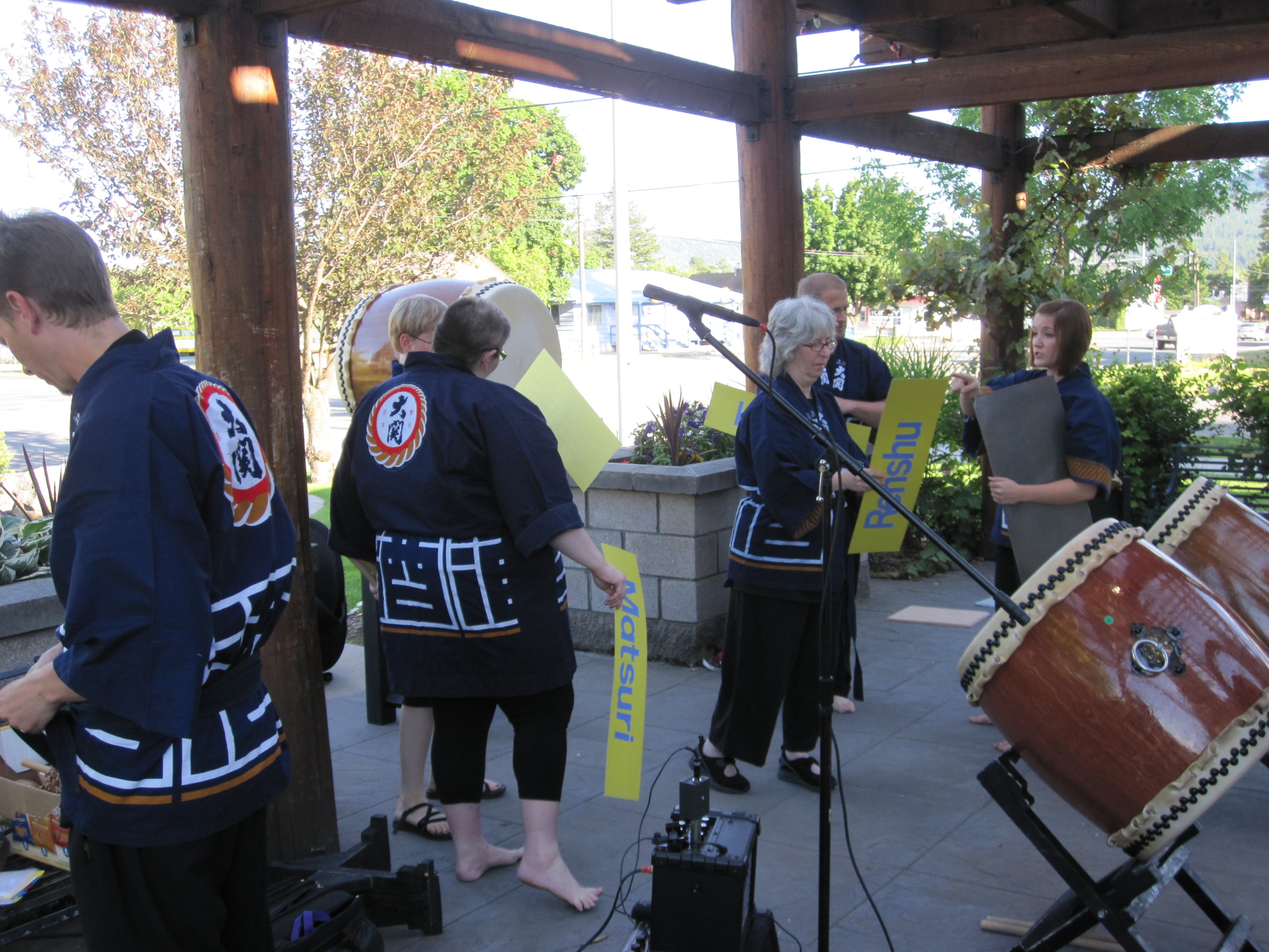 Post Falls Library 2011 – Spokane Taiko